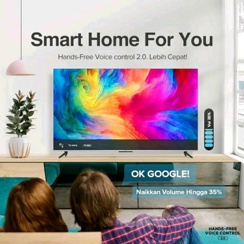 Jual TCL 50A30 TV 4K UHD LED TCL 50 INCH ANDROID 11 GOOGLE TV TCL 50A30 ...