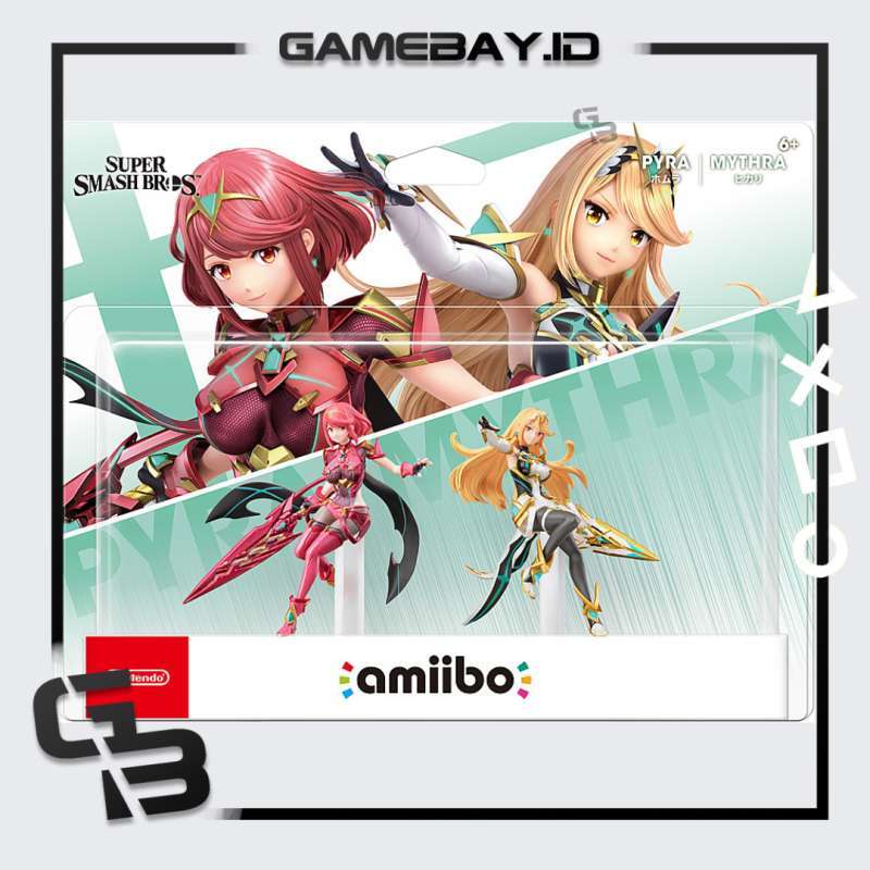 Jual Nintendo Switch Amiibo Pyra + Mythra 2 Pack Super Smash Bros. Series / SSBU di Seller ...