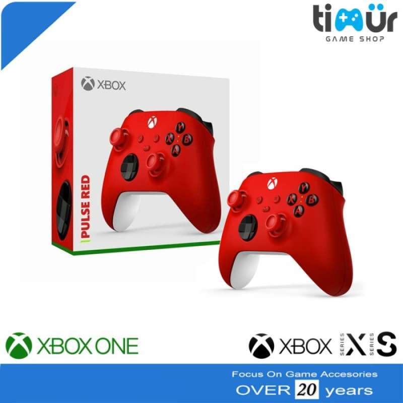 Promo Stick Stik Controller Xbox Series X S One Pc Wireless Merah Pulse ...