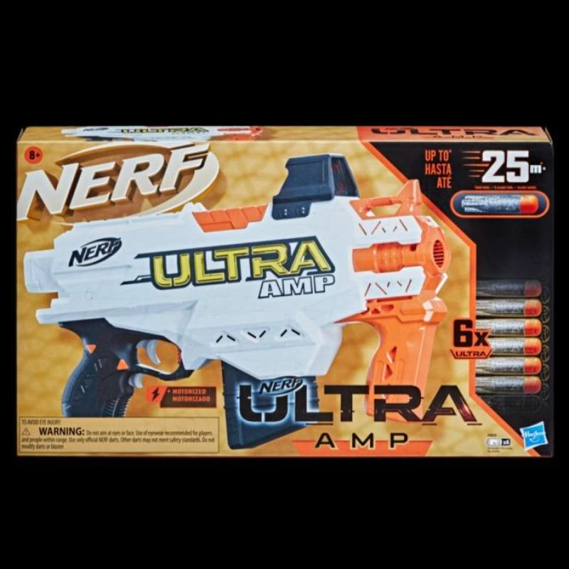 Promo Nerf Ultra Amp Platinum Motorized Blaster Otomatis Original ...