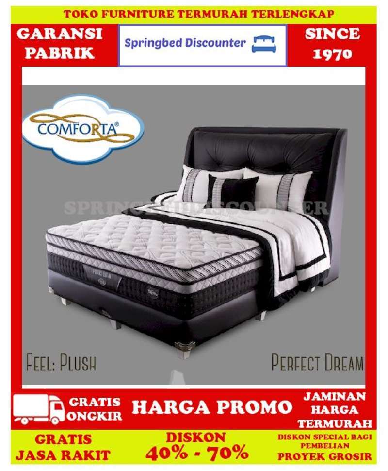 Jual Springbed Spring Bed Comforta Perfect Dream Latex Hbtendre 180x200 ...