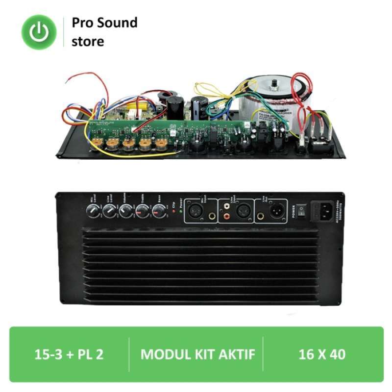 Promo Modul Kit Aktif PA 15-3 + PL 2 /KIT POWER MODUL SPEAKER ACTIVE PA ...