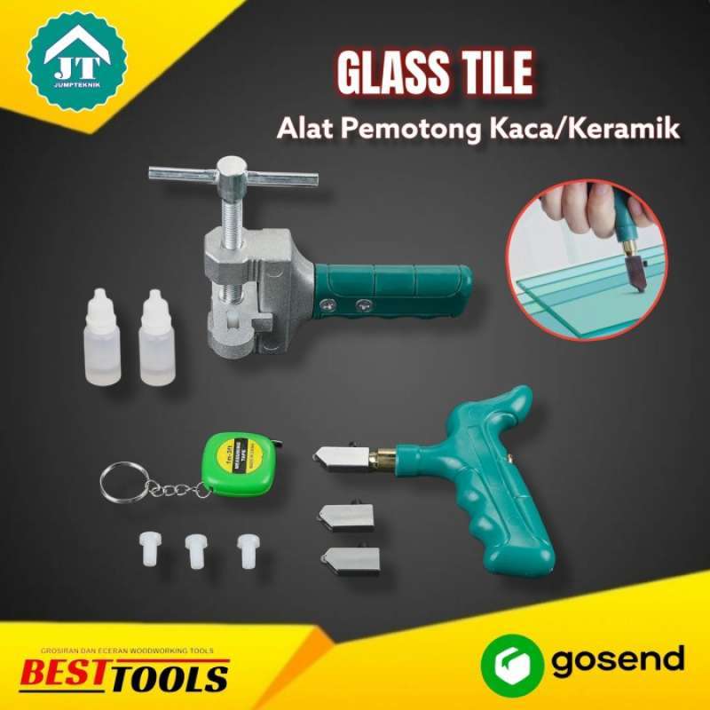 Promo Alat Pemotong Kaca,Keramik Granit Marmer Manual Dan 1 Set Handel ...