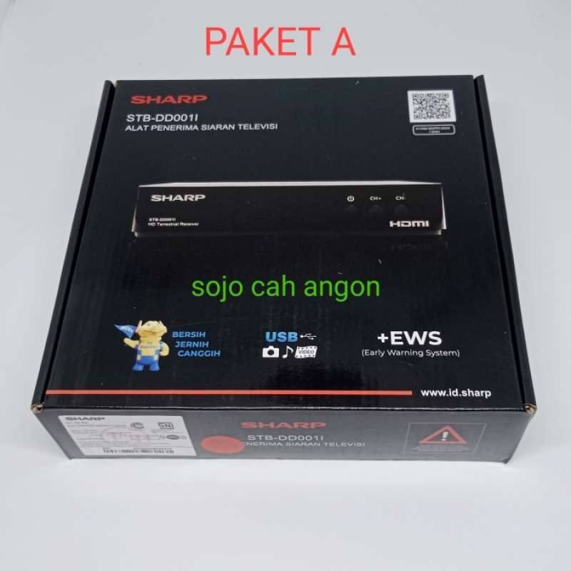 Jual Set Top Box Sharp Dd001i Stb Dvb T2 Penangkap Siaran Tv Digit ...