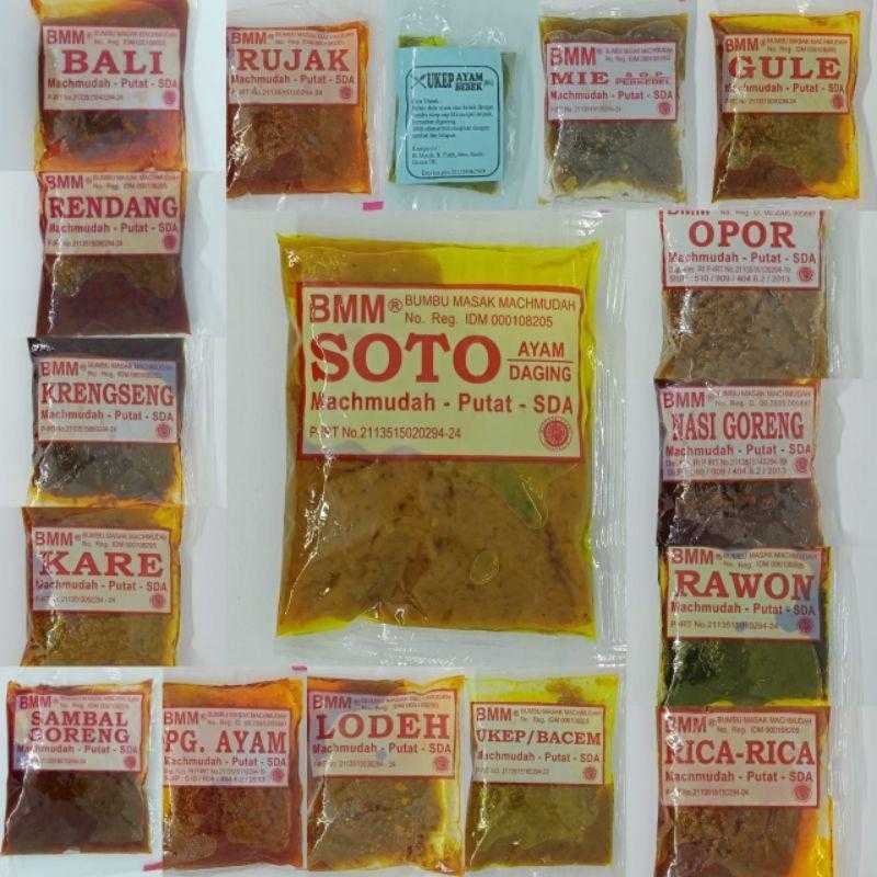 Jual Bumbu Mahmudah Soto Rawon Bali Kare Opor Lodeh Rica Rica Di Seller ...