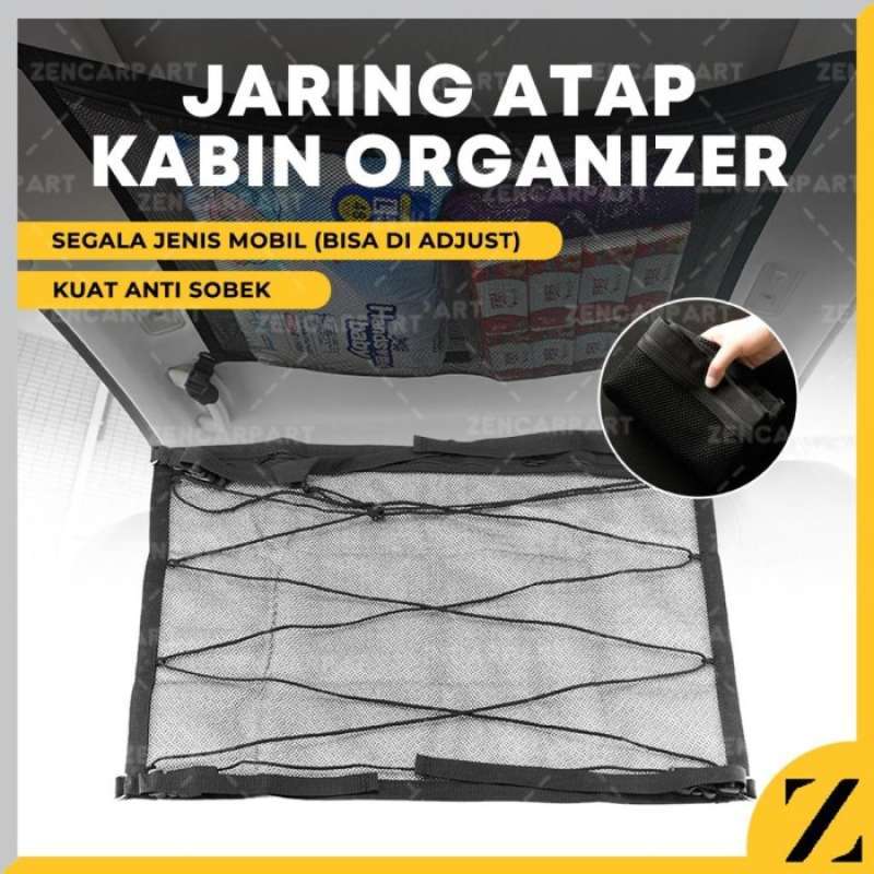 Promo Jaring Cargo Atap Plafon Dalam Mobil Car Ceiling Organizer Net ...