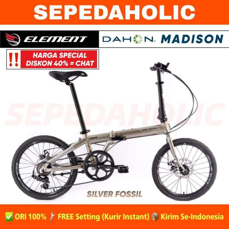 Jual Sepeda Lipat DAHON ION MADISON 20 Inch New 2022 Folding Bike Alloy ...