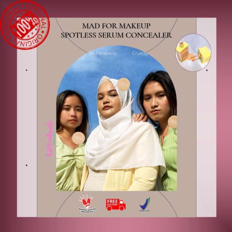 Promo Mad For Makeup Spotless Serum Concealer Diskon 29% di Seller ...