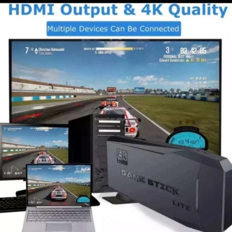 Jual Game Stick 4k Gen 2 Hd Tv Console Gen2 Retro Tv Video Wireless ...