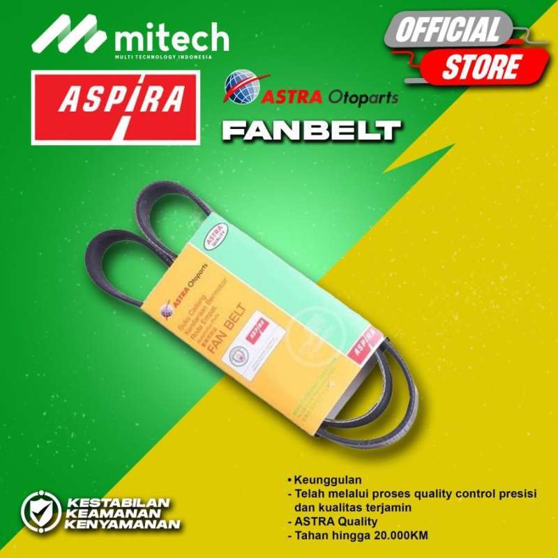 Jual Fan Belt / TALI KIPAS GRANDMAX 1.500cc POWER STEERING Aspira 6PK1810 di Seller Multi ...