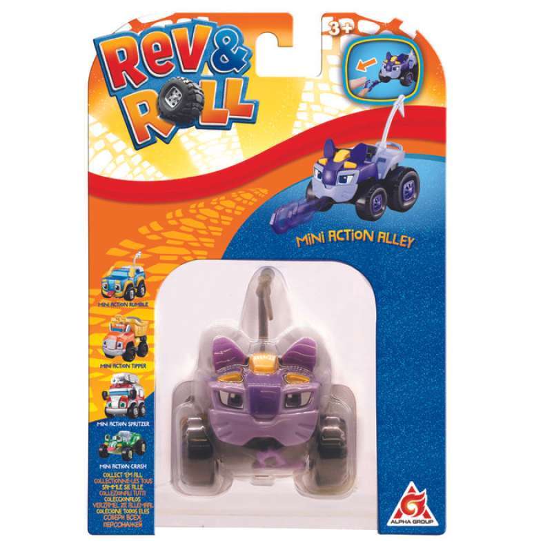 Promo Alpha Group Car Rev And Roll Mini Action Alley Diskon 70% Di ...