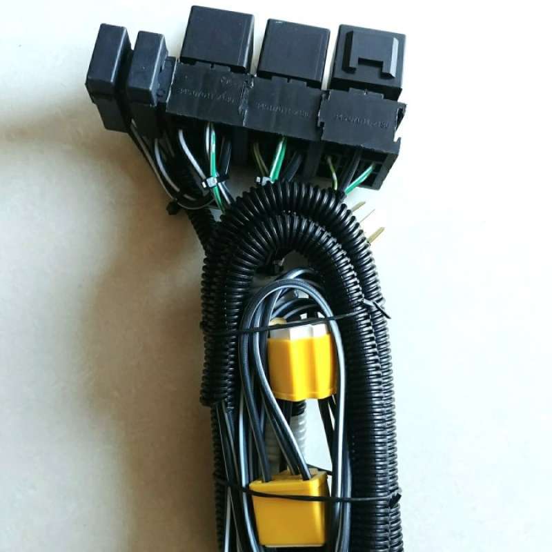 Promo kabel relay set headlamp 3 relay merk bosch Diskon 23% di Seller ...