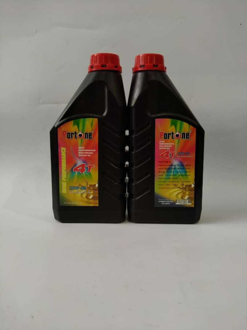 Jual PORTONE Oli 4T 20W-50 Api Service SH 1 Liter di Seller onderdeals ...