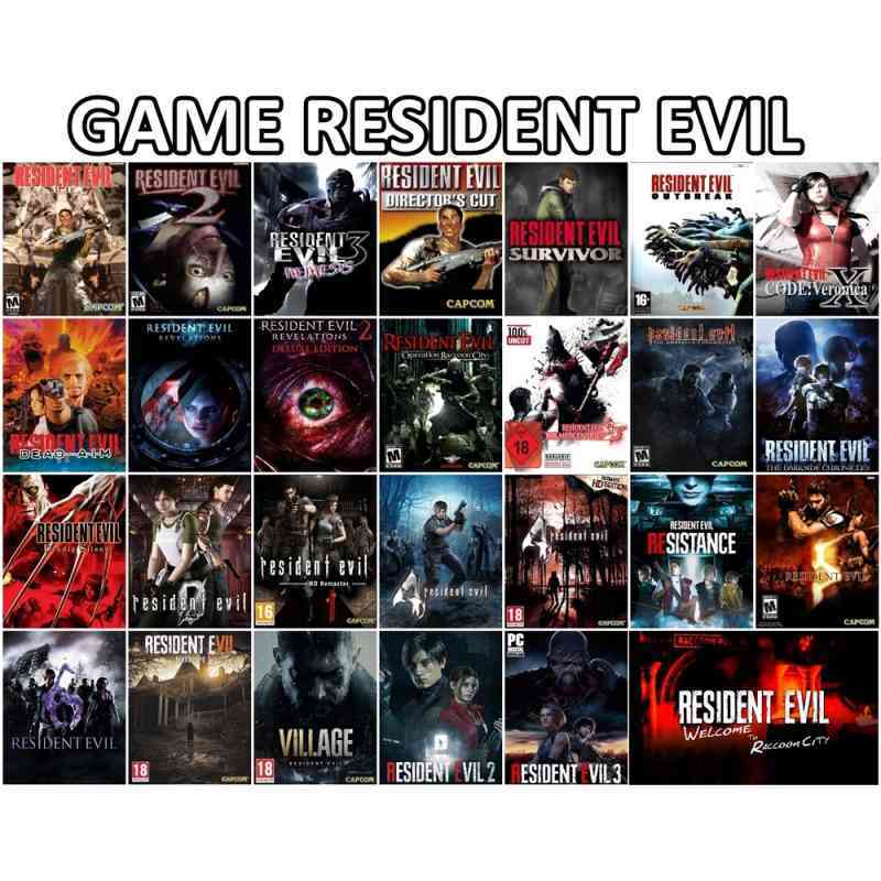 Promo Resident Evil Game Untuk Komputer Pc Laptop Koleksi Lengkap ...