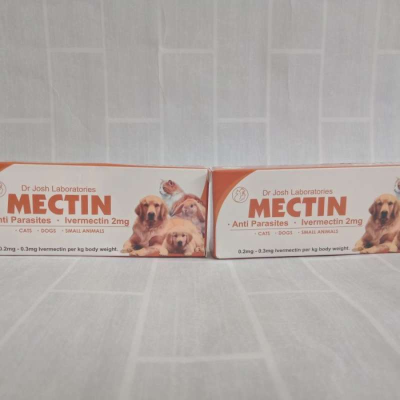 Promo Obat Anti Parasit Hewan Mectin 1Box Isi 20Tab Diskon 33% di ...