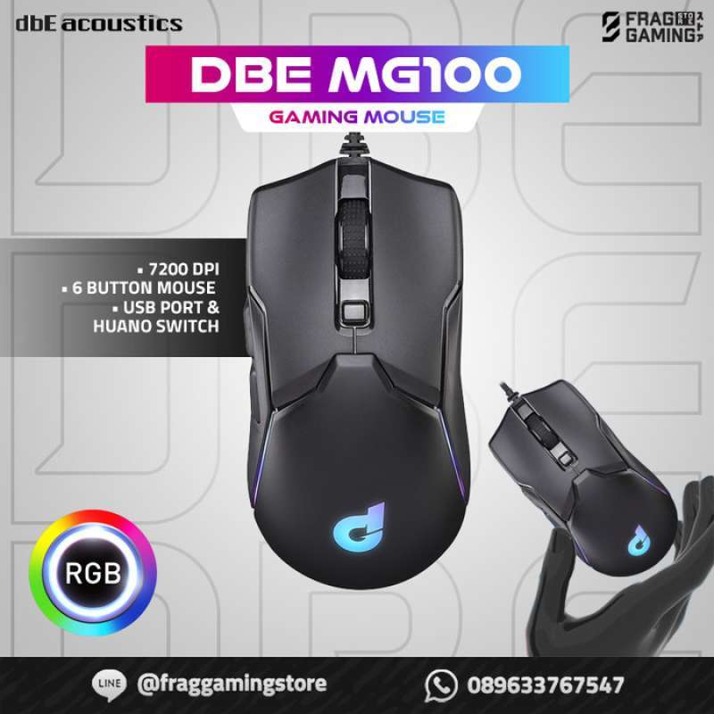 Jual Dbe Mg100 Superlight Gaming Mouse di Seller Mahanani Store 1 ...