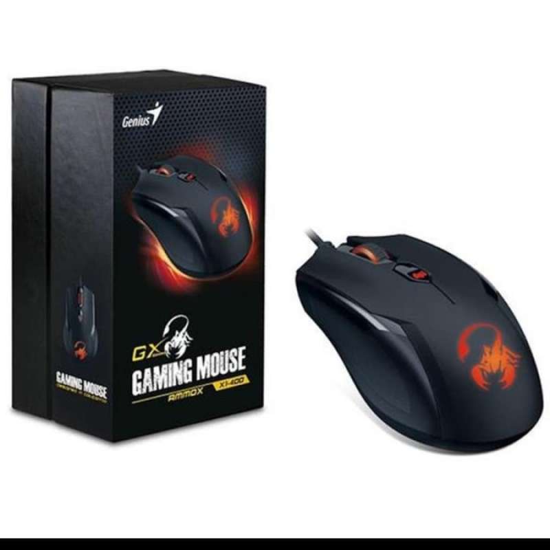 Promo Mouse Genius Gaming Gx Ammox X1-400 Diskon 17% di Seller Mahanani ...