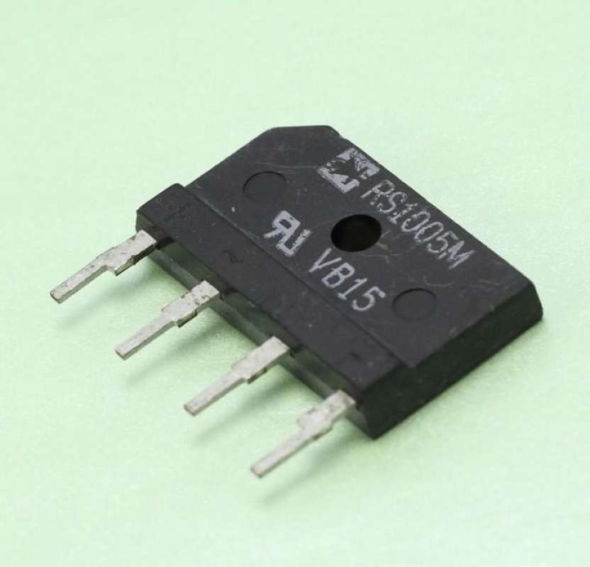 Jual Dioda Penyearah Bridge Rectifier Diode 10A RS1005 Model Sisir di ...