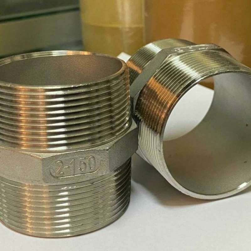 Jual Double Nepel 2 Inch / Nipple Stainless 304 2 Inch di Seller ...