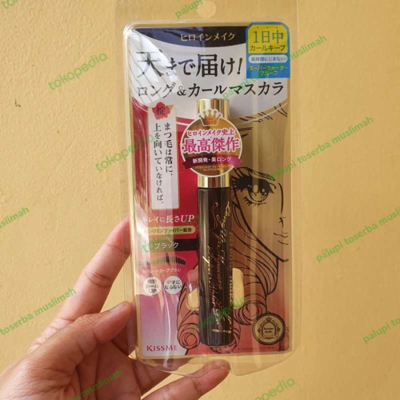 Promo kiss me heroine super waterproof long and curl mascara original Diskon 23% di Seller Intan ...