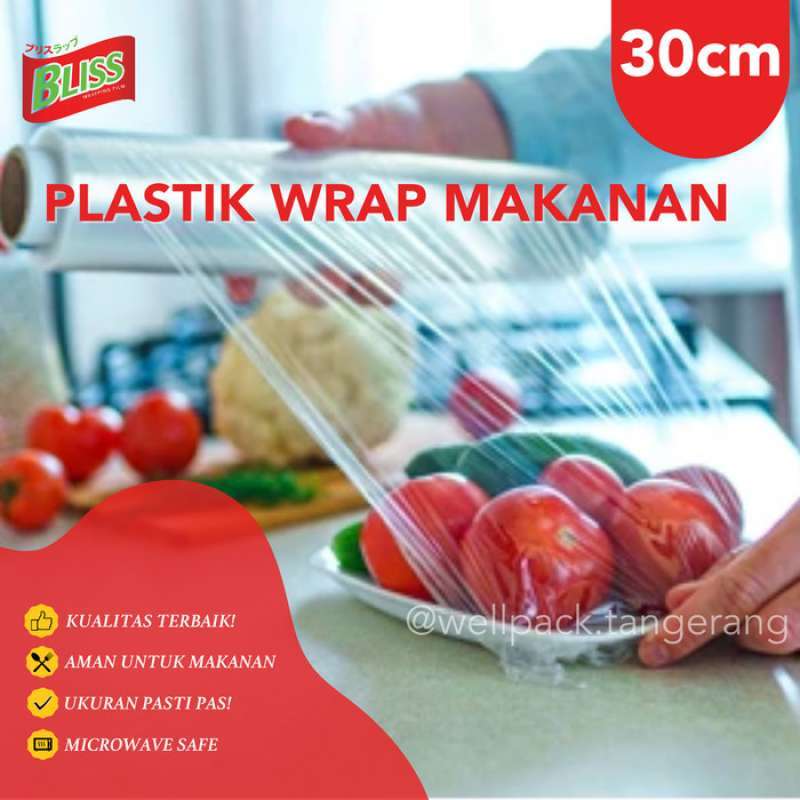Promo Plastik Cling Wrap Food Grade / Food Wrapping Roll 30Cm X ...
