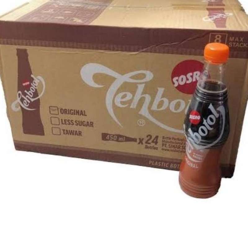 Promo Teh Botol Sosro 1 Dus Kemasan Pet Isi 450 Ml Isi Original Bpom 24 ...