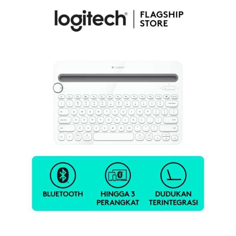 Promo Logitech K480 Multi Device Bluetooth Keyboard - Putih Diskon 17% di Seller Eunoia Shop ...