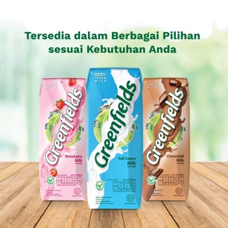Promo Greenfields Susu Kotak Uht Chocolate Milk | Cokelat - 250 Ml (kemasan Karton) Diskon 16% ...