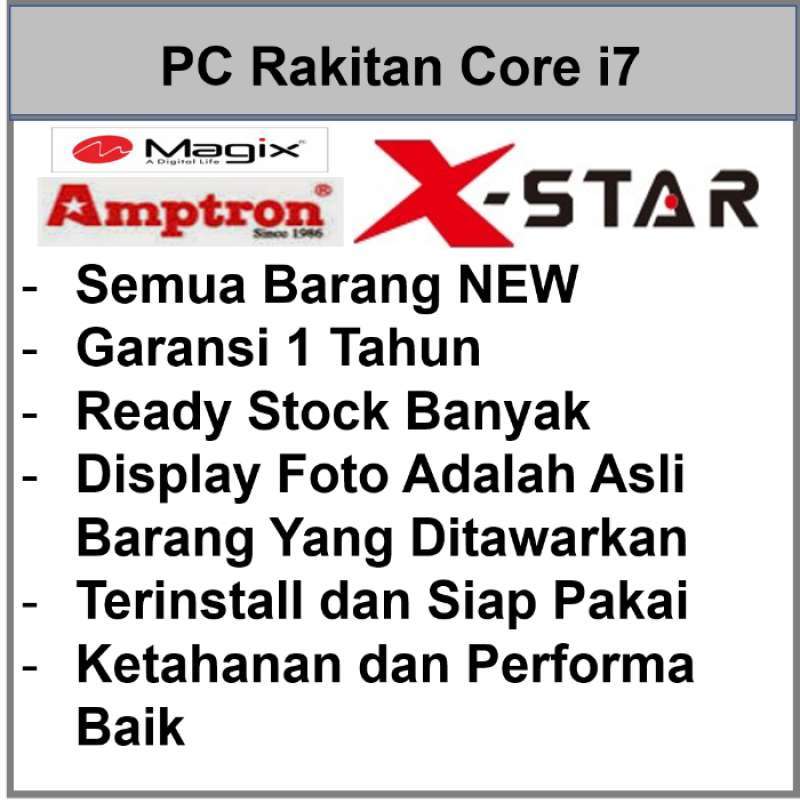 Jual Komputer Pc Rakitan Core I7-2600/hdd /ssd/h61/ddr3 8gb/psu 500w - Ssd240gb+hdd1tb Di Seller ...