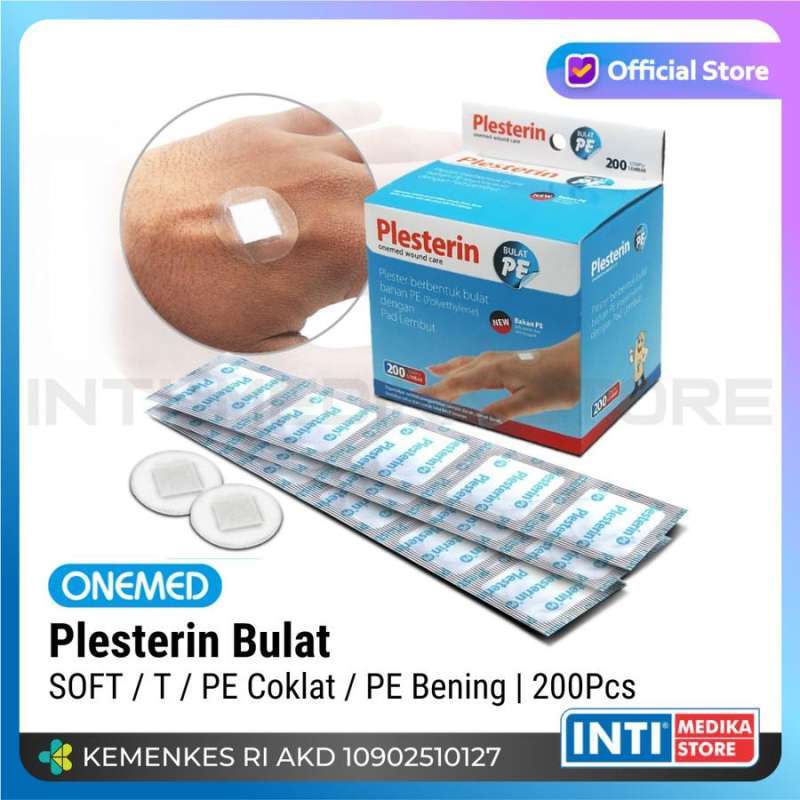 Jual Onemed - Plester Luka Plesterin Bulat Transparan Anti Air Isi ...