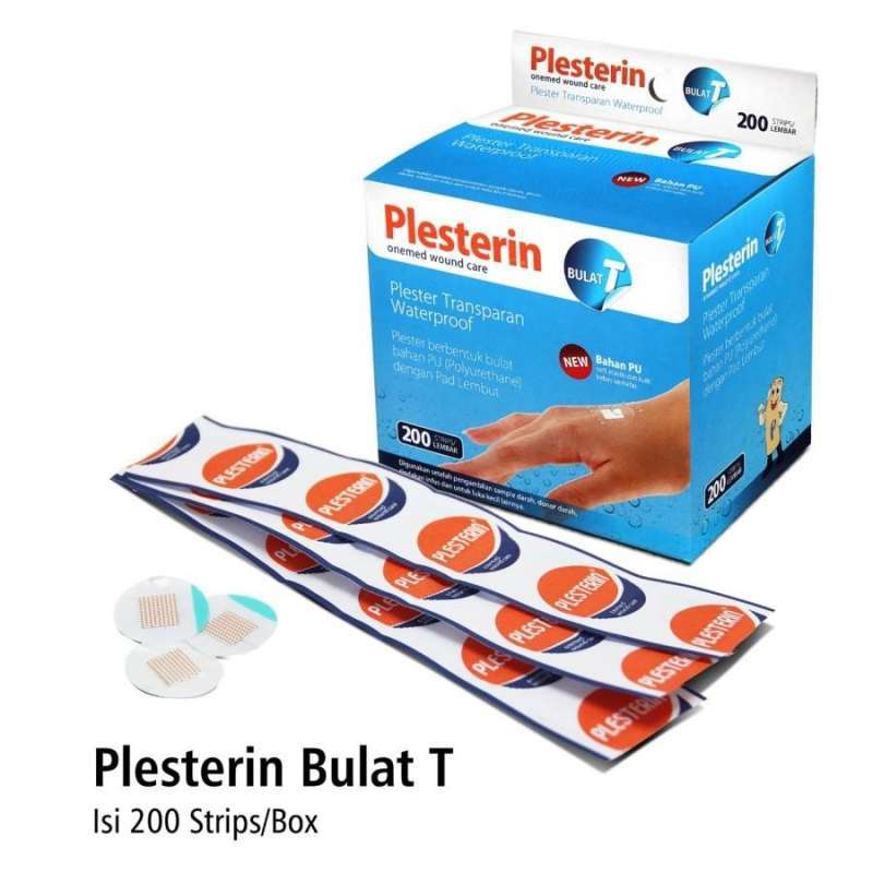 Jual Onemed - Plester Luka Plesterin Bulat Transparan Anti Air Isi ...