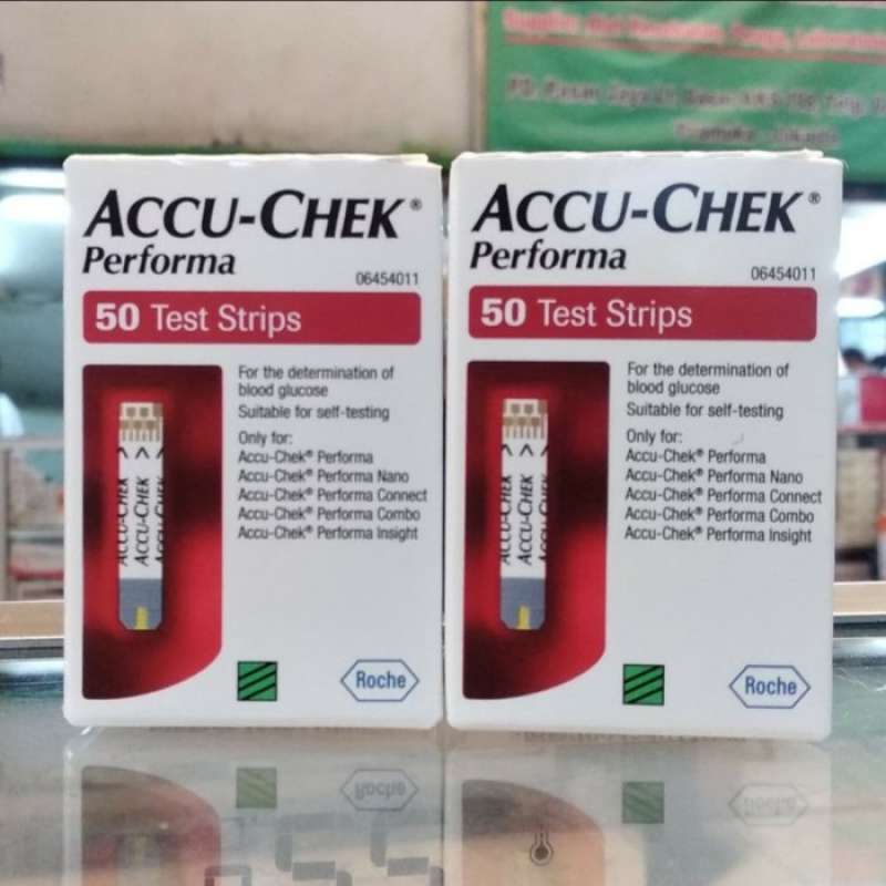Promo Test Strip Accu-Chek / Accuchek Isi 50 / Accu Chek Performa ...