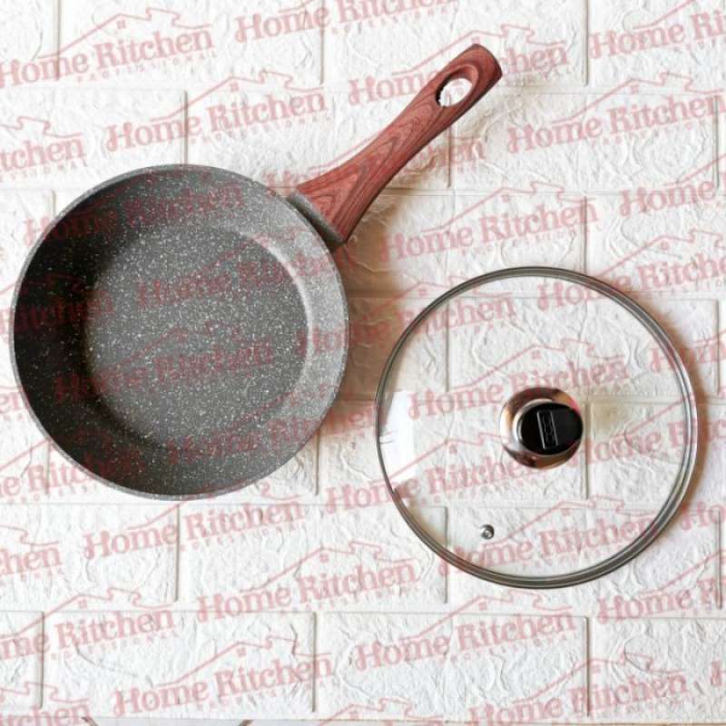 Promo KH FP0631 Cyprus Frypan 22cm Marble Teflon Induksi Frypan ...