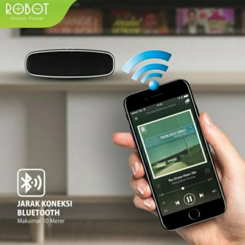 Jual Speaker Robot Portable Bluetooth Rb210 Original By Robot Di Seller ...