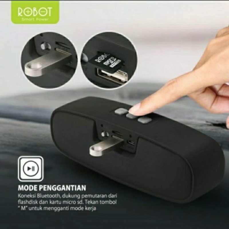 Jual Speaker Robot Portable Bluetooth Rb210 Original By Robot Di Seller ...