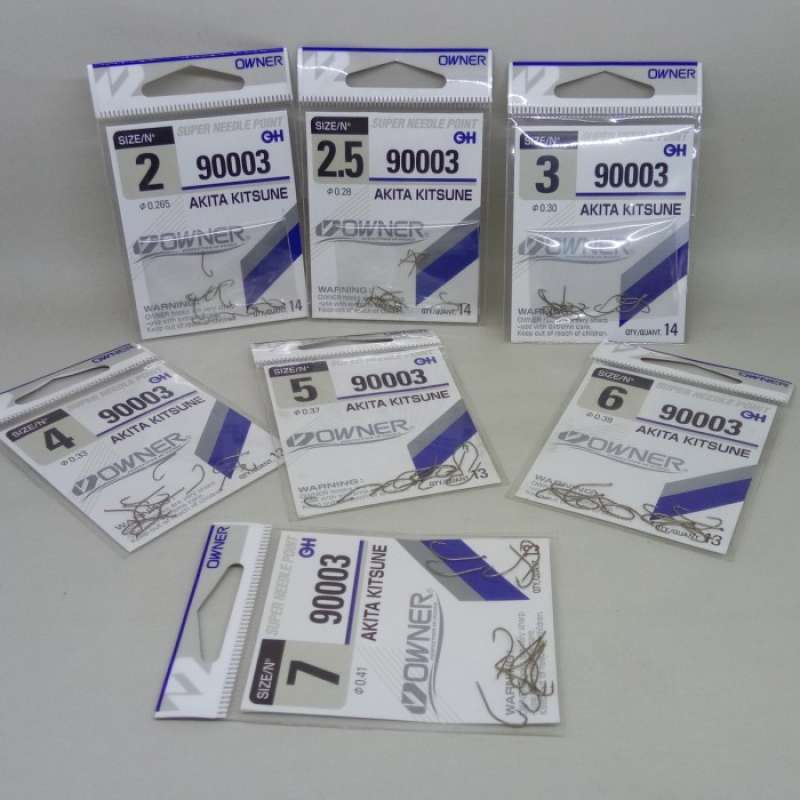 Promo Mata Kail Owner Akita Kitsune QH 90003 Diskon 23% di Seller Umah ...