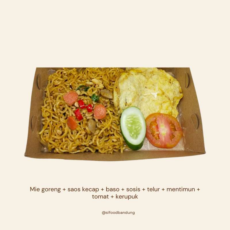 Jual Mie Goreng Komplit SI FOOD Catering Bandung di Seller Saluran ...