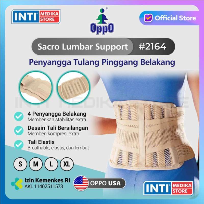 Jual OPPO - Sacro Lumbar Support 2164 | Penyangga Tulang Pinggang ...