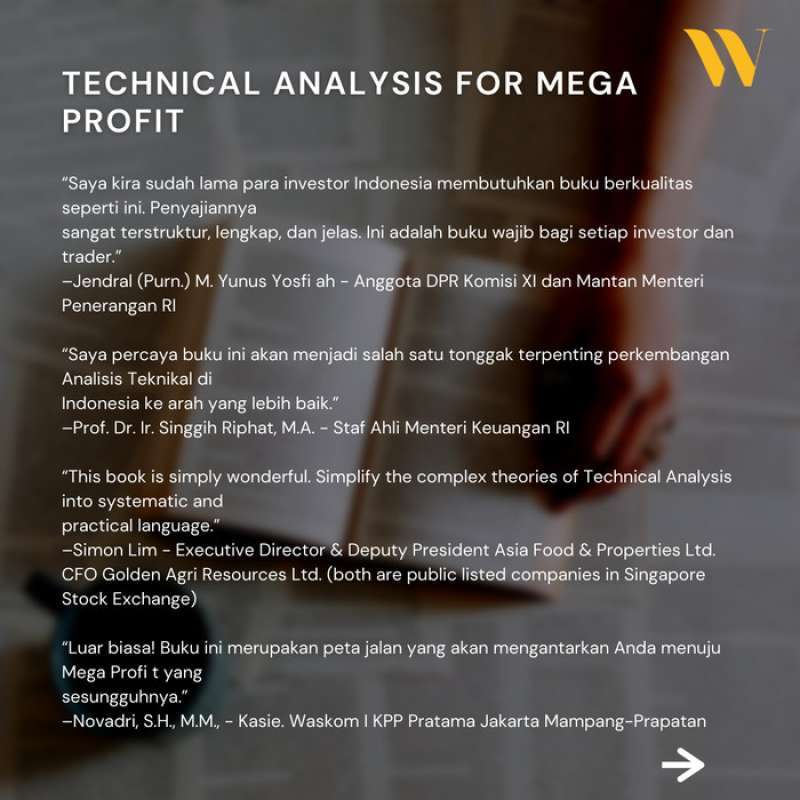 Promo Buku Trading Technical Analysis For Mega Profit Baru Original Diskon 23% Di Seller Emerald ...