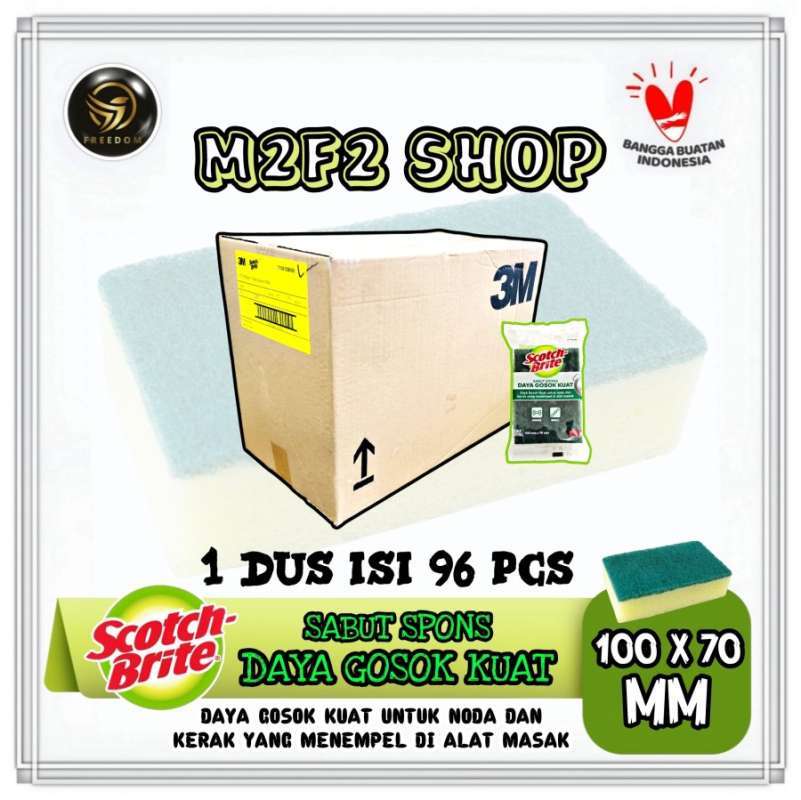 Promo Sabut Spons Cuci Piring 3m Scotch - Brite Id T36n - 15 Gr ...