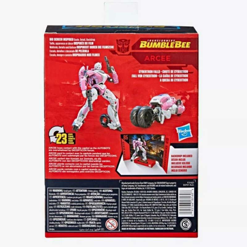 Jual Transformers Studio Series 85 Deluxe Bumblebee Arcee - Tfof3162 Di ...