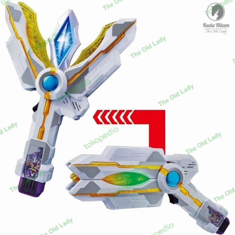 Jual Bandai Ultraman Trigger Dx Guts Hyper Key Tiga Multi Type Spark ...