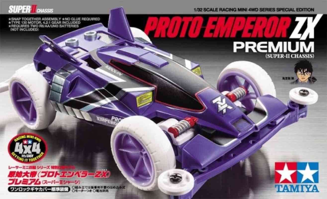 Promo Tamiya Mini 4Wd Proto Emperor Zx Premium Diskon 23% di Seller ...