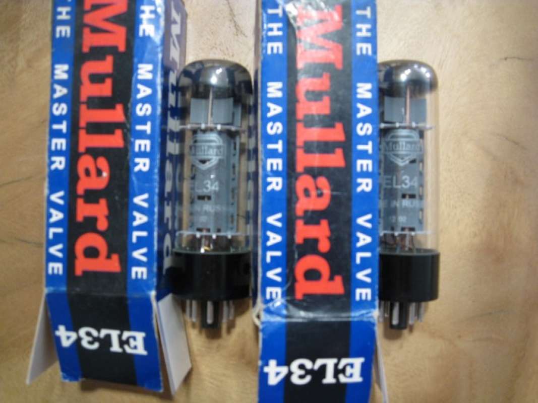 Promo MULLARD EL34 6CA7 Power Tubes Valves Tabung Power Amplifier ...