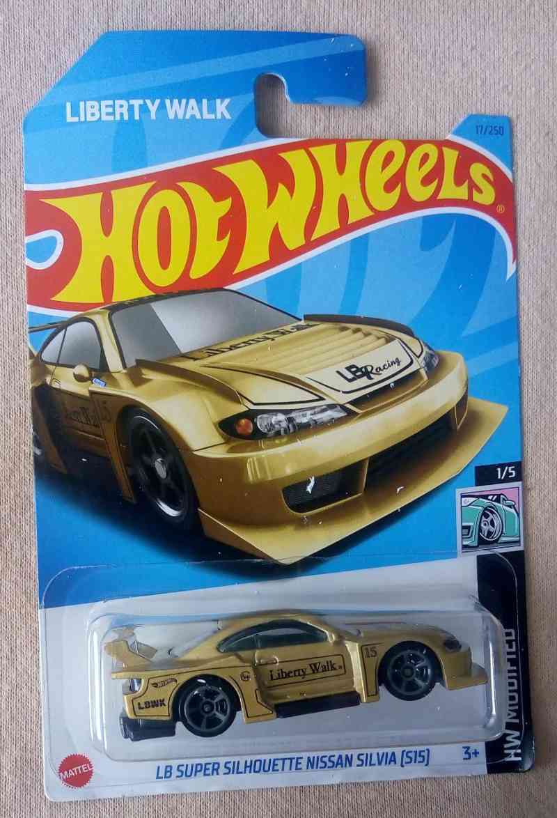 Jual Hot Wheels - Lb Super Silhoutte Nissan Silvia [s15] Hw Modified Gold Di Seller ...