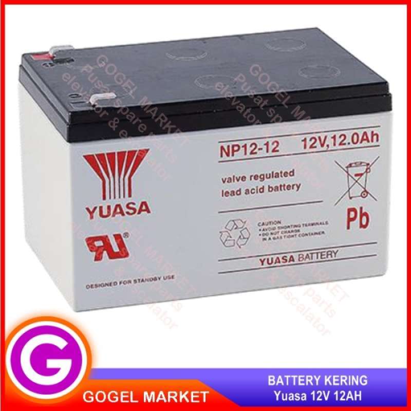 Promo Battery aki ACCU kering VRLA NP12-12/battery ARD Yuasa 12V 12AH Diskon 33% di Seller HL ...