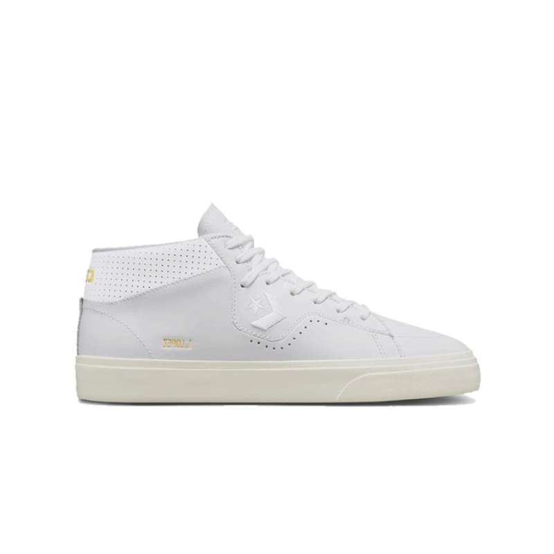 Promo Sepatu Pria Converse Louie Lopez Pro Mono Mid Leather White ...