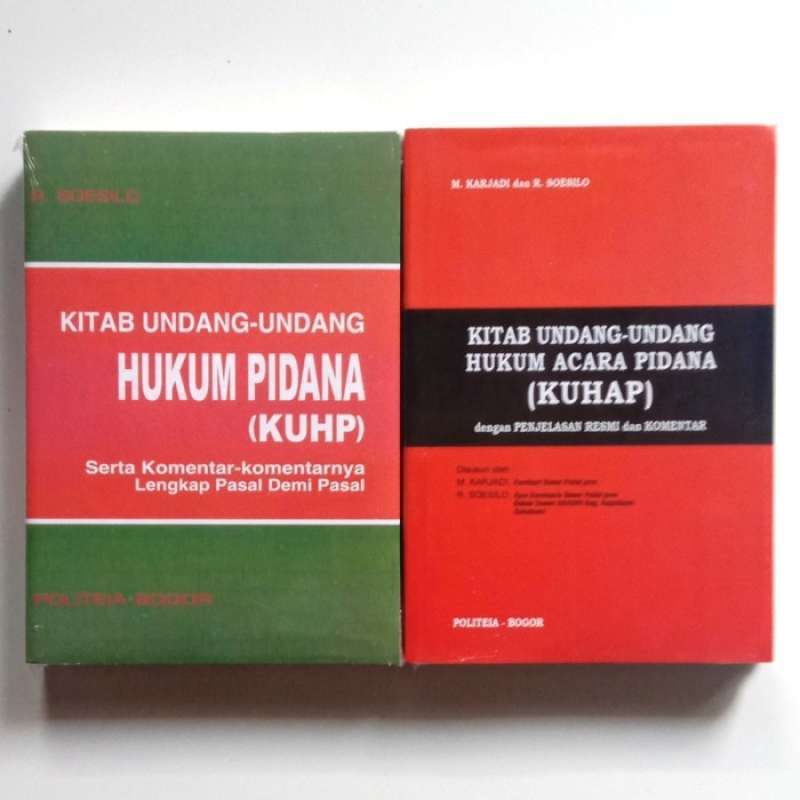 Promo Kitab Undang-Undang Hukum Pidana (Kuhp) Dan Hukum Acara Pidana ...