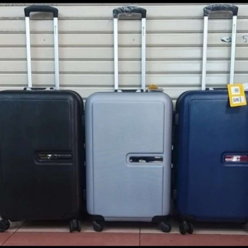 Promo Koper president engsel fiber roda 4 ukuran 24 inch - Hitam Diskon ...