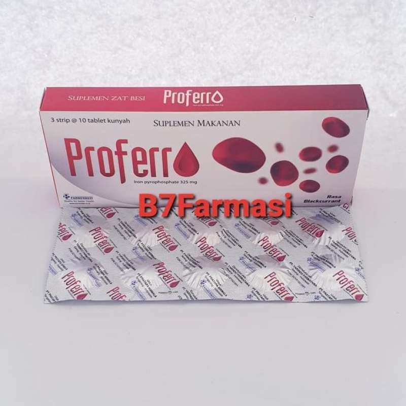 Promo Profero Tablet 1 Dus X 3 Strip X 10 Tablet Diskon 23% di Seller Berkah Jaya Store ID ...